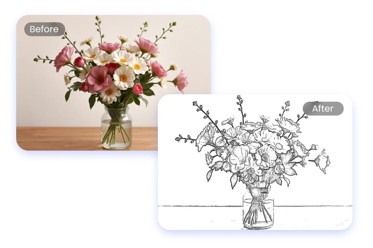 AI Line Art Generator - Free Photo to Line Drawing